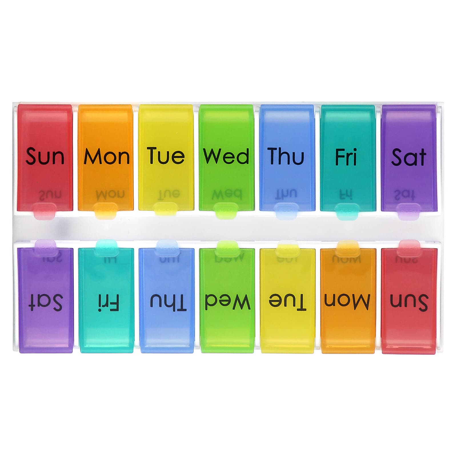 Ezy Dose, 주간 14-일 Ezy Fill Pill Organiser 함유, 1개