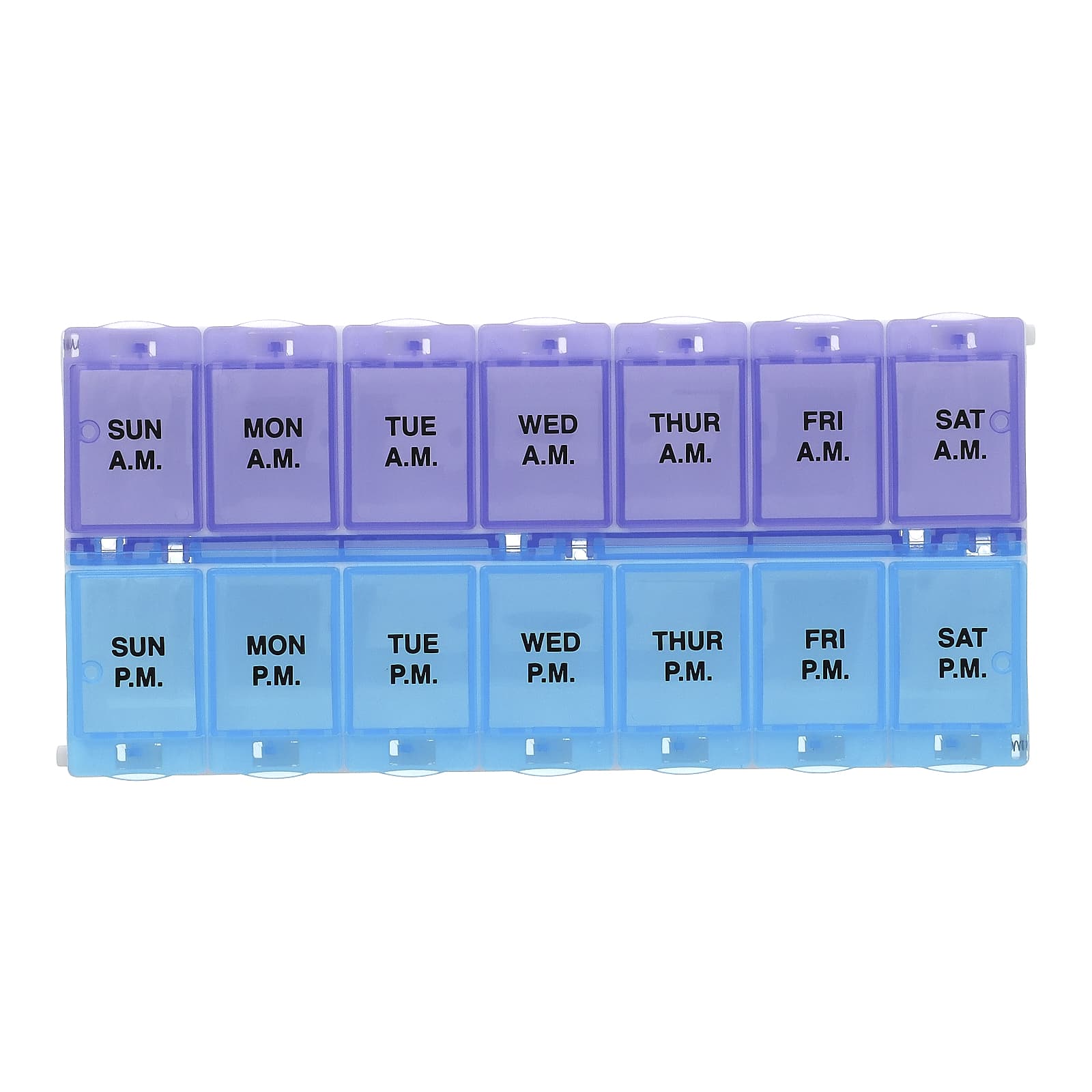 Ezy Dose, Weekly AM/PM with Locking Device Pill Planner, 2 XL, 1 Count