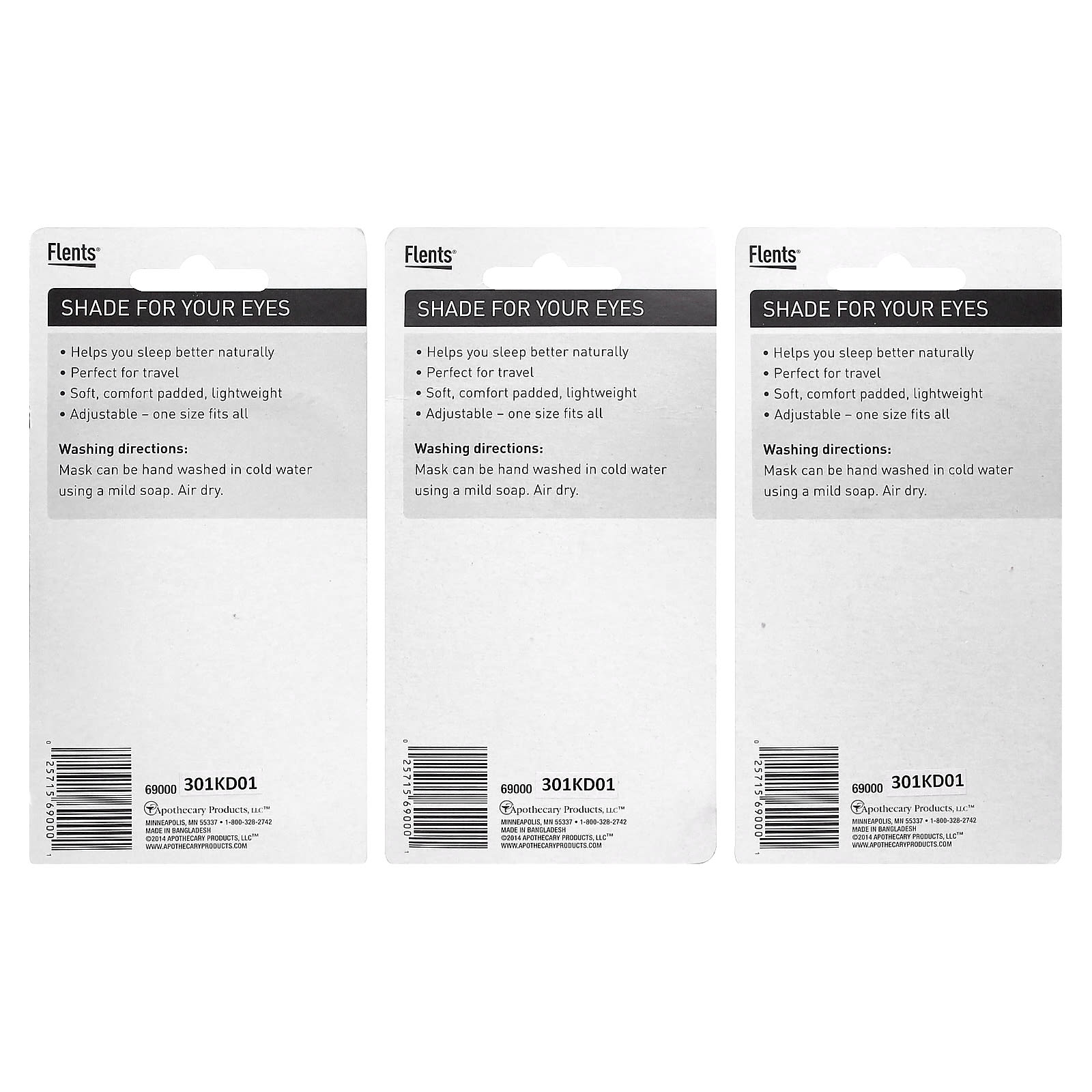 Flents, Earplugs and Mask Kit , 103 Piece Kit