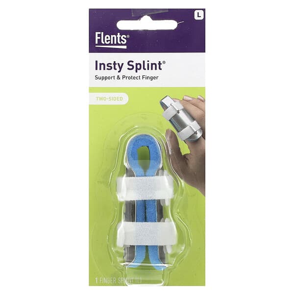 Flents Two Sided Insty Splint L 1 Finger Splint