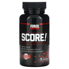 Force Factor, Score! Premium Libido Enhancer, 76 Capsules