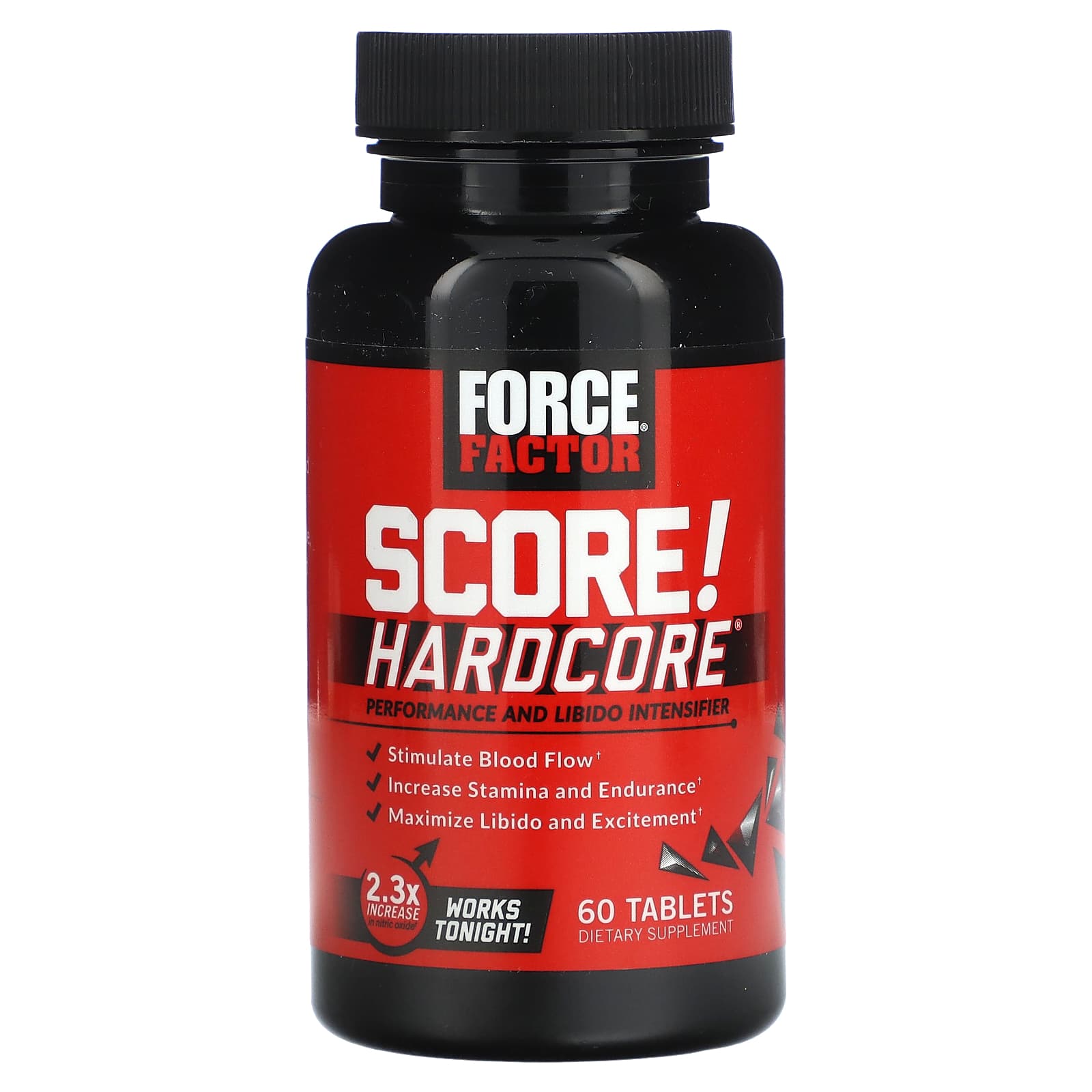 Force Factor, Force Factor SCORE! Hardcore, Performance and Libido ...
