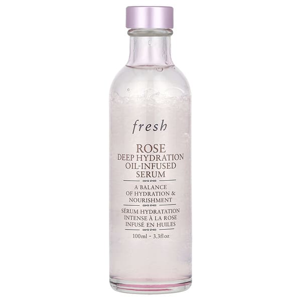 Fresh, Rose, Deep Hydration Oil-Infused Serum, 3.3 fl oz (100 ml)