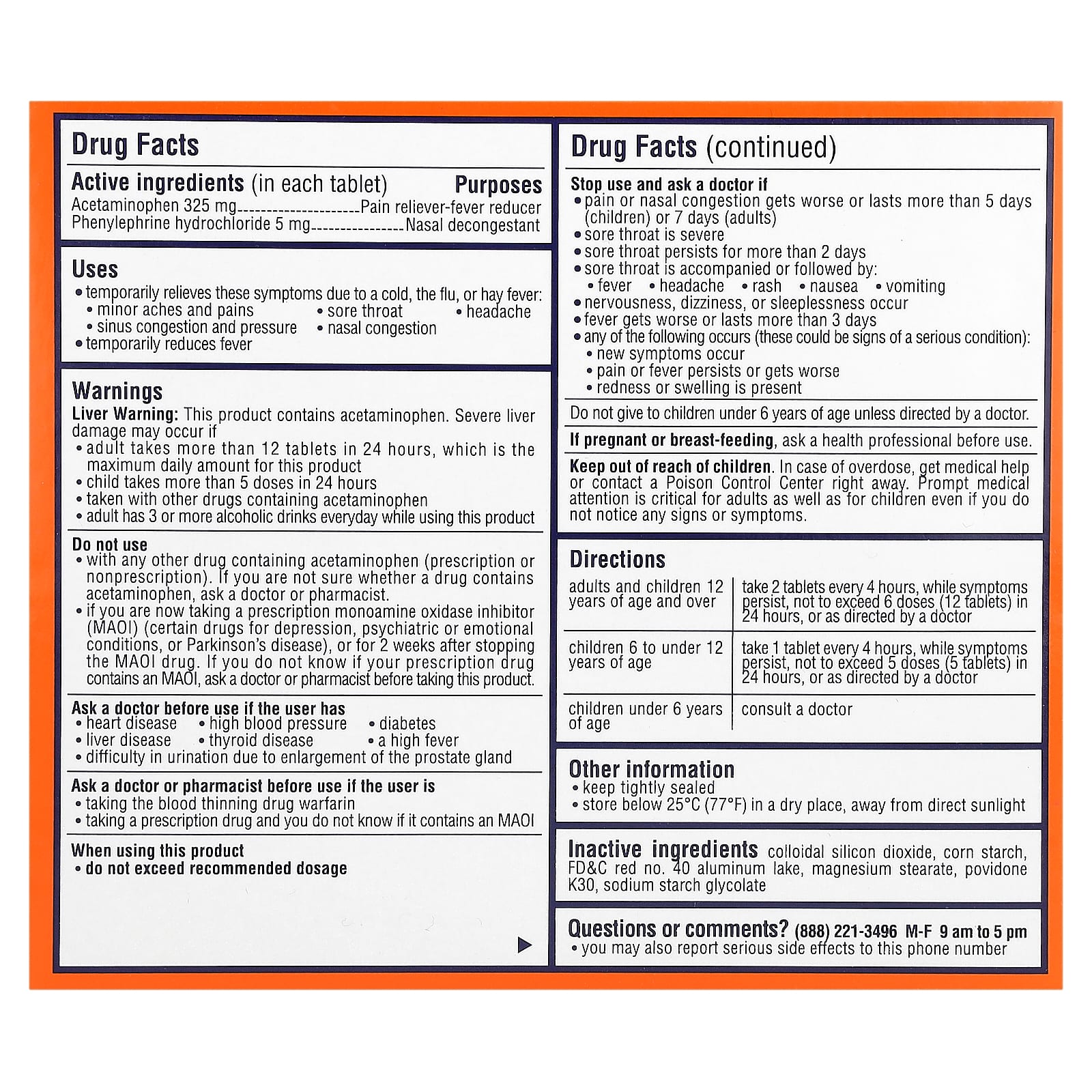 Fortune Pharm, Coltalin-ND, Non-Drowsy, 36 Tablets