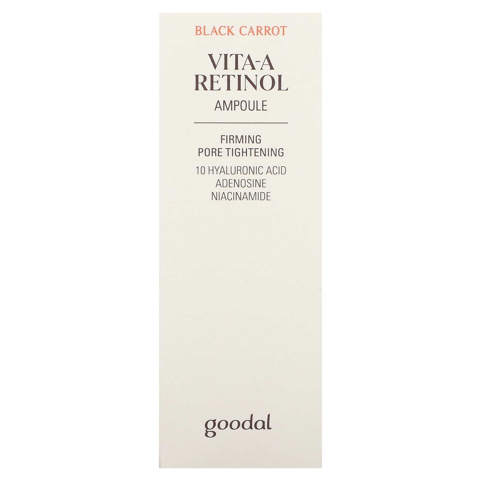 Goodal, Black Carrot, Vita-A Retinol Ampoule, 1.01 fl oz (30 ml)