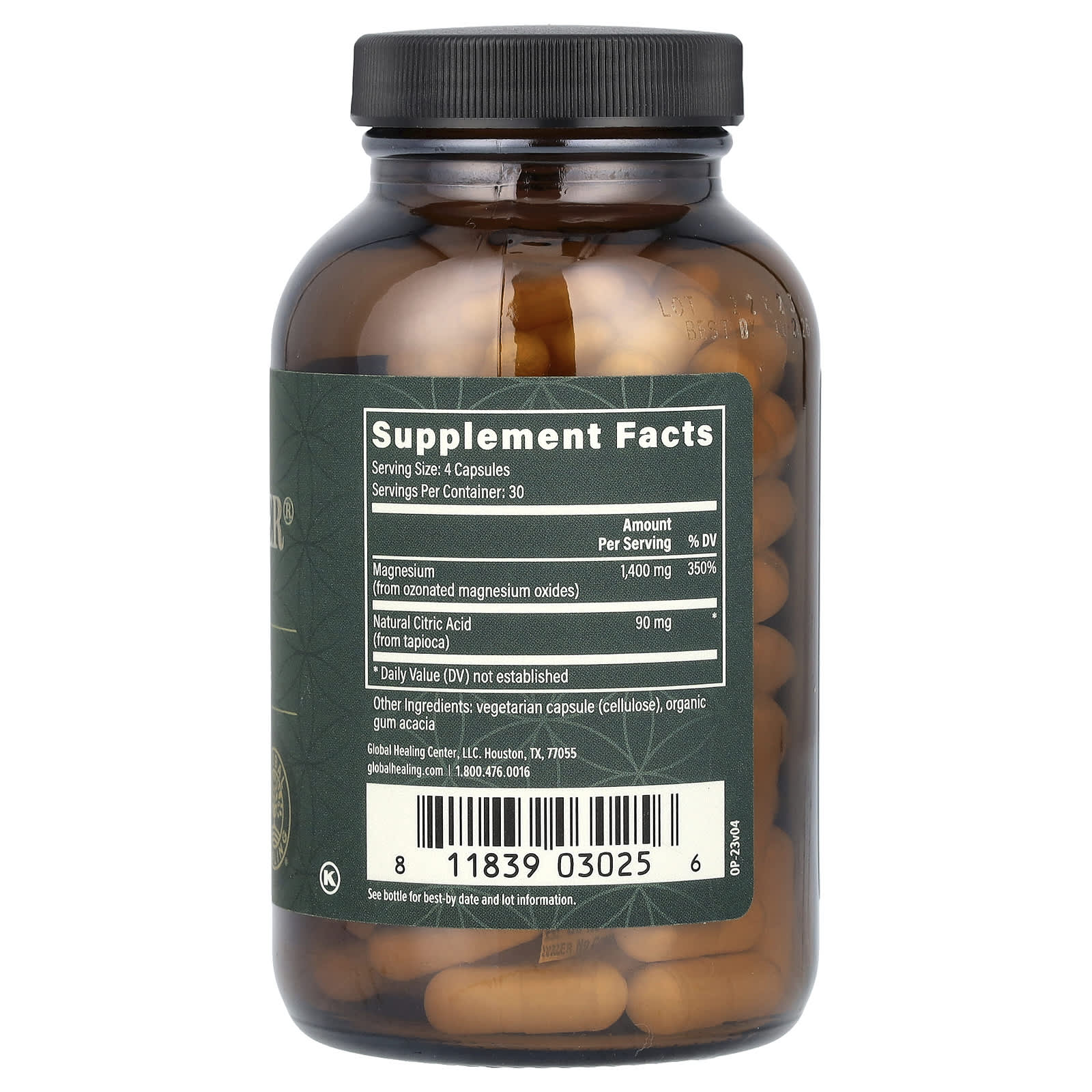 Global Healing, Oxygen-Based Oxy-Powder, 120 Capsules