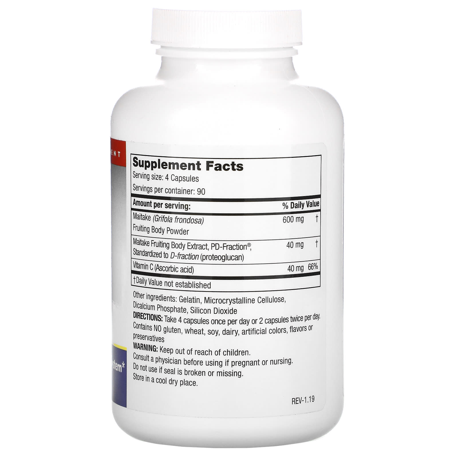 Mushroom Wisdom, Maitake D-Fraction, Standard, 360 Capsules