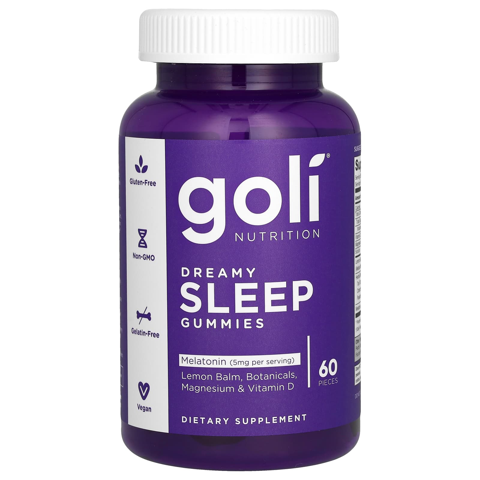Goli Nutrition, Dreamy Sleep Gummies, 60 Gummies