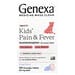 Genexa, Para aliviar el dolor y la fiebre en niños, De 2 a 11 años, Uva ...