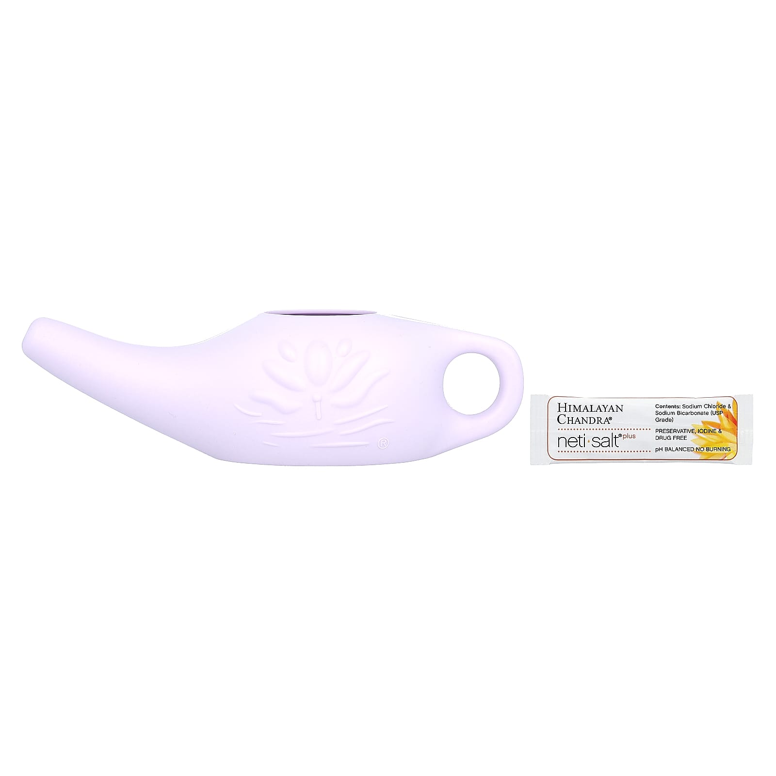 Himalayan Chandra, Eco Neti Pot with Neti Salt Saches, 2.16 g