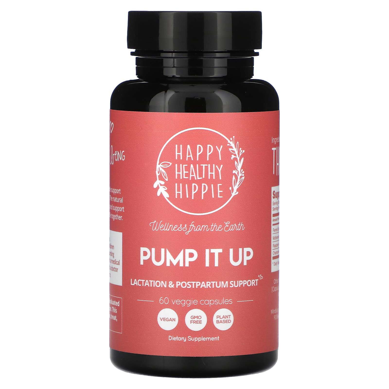 Happy Healthy Hippie, Pump It Up, Lactation & Postpartum Support, 60 ...