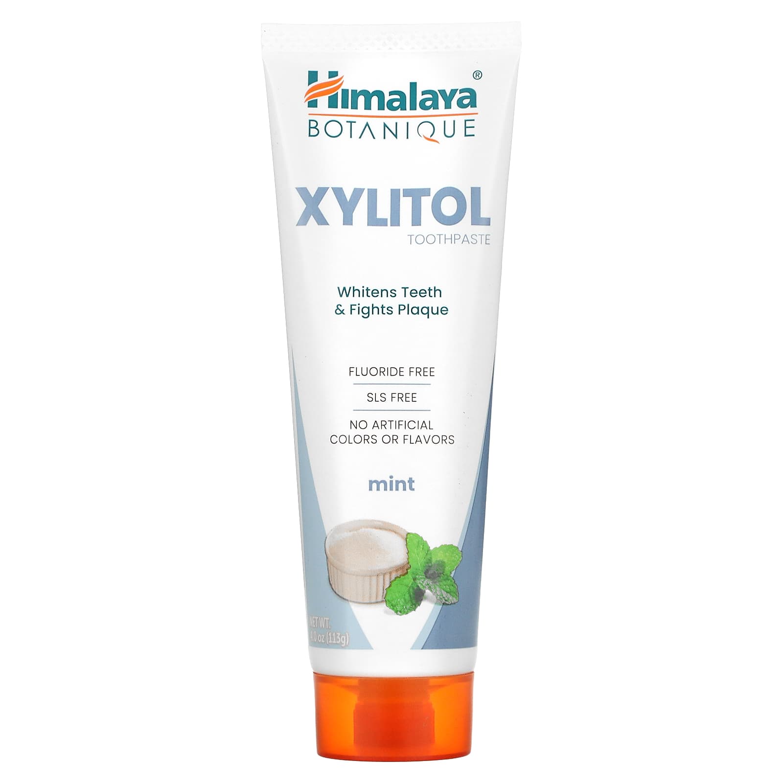 Himalaya, Pasta dental con xilitol, Menta, 113 g (4 oz)