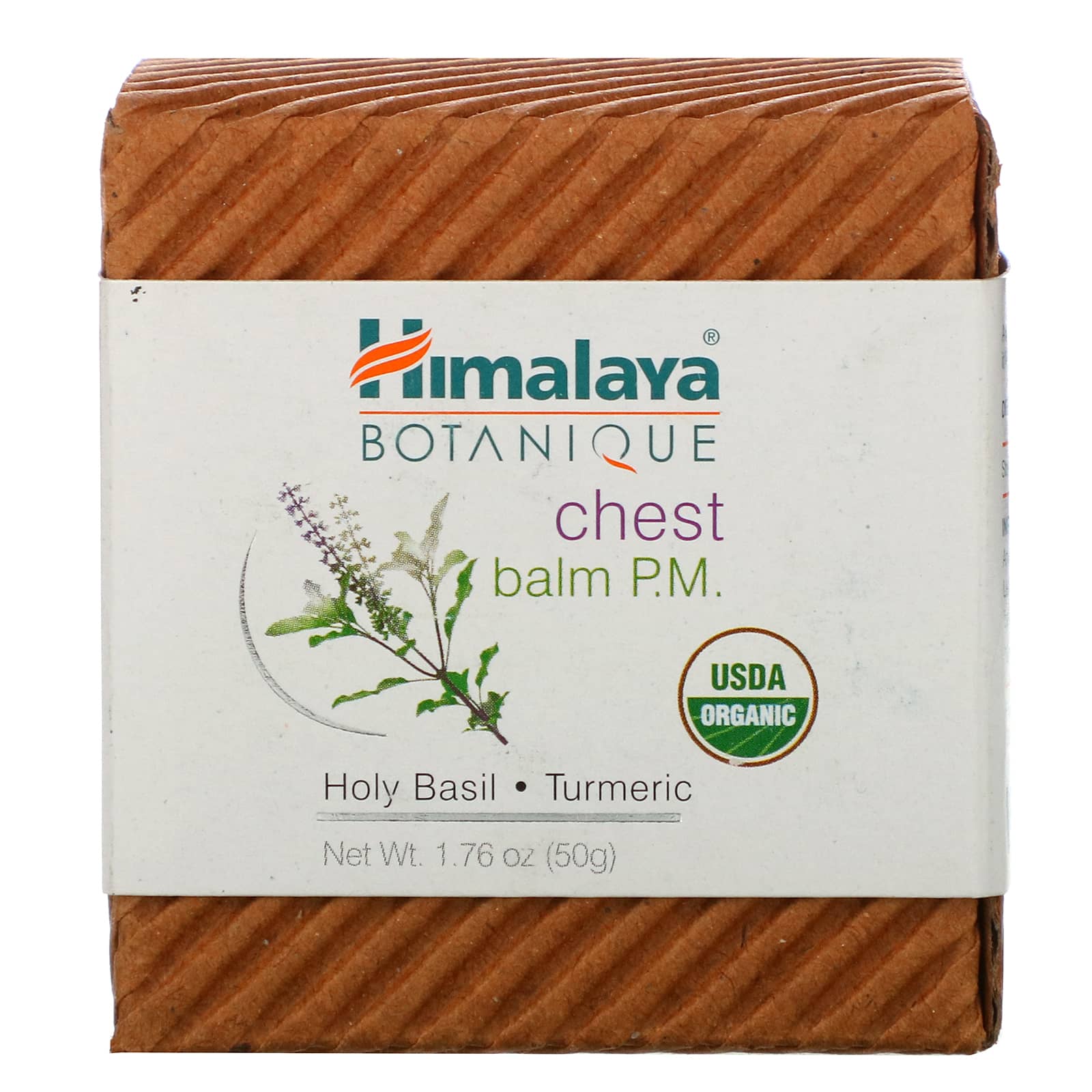 Himalaya, Botanique, Chest Balm P.M., 1.76 oz (50 g)