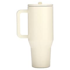 HydroJug, Traveler Tumbler, Cream, 40 oz