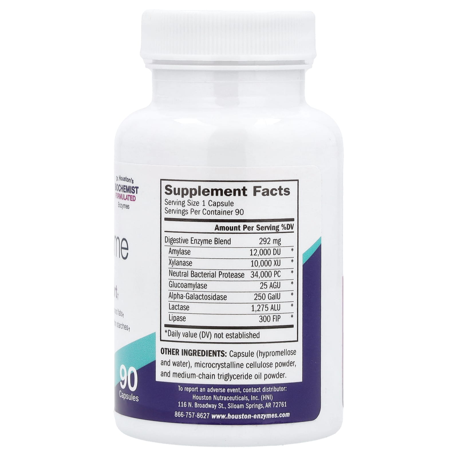 Houston Enzymes, Zyme Prime, 90 cápsulas