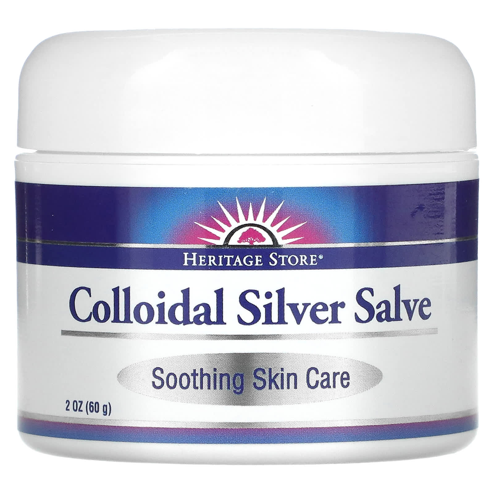 Heritage Store, Colloidal Silver Salve, 2 oz (60 g)