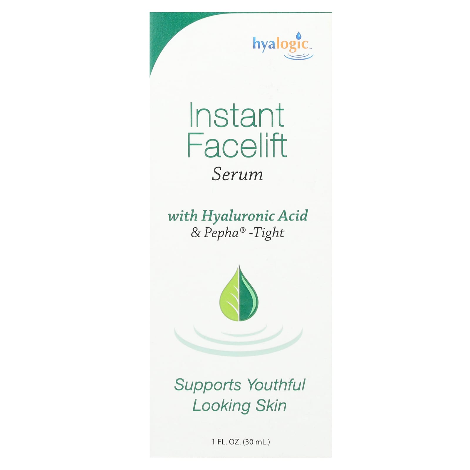 Hyalogic, Instant Facelift Serum with Hyaluronic Acid & Pepha-Tight ...