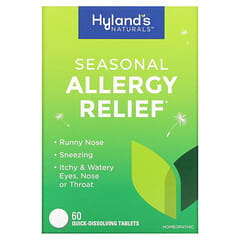 Hyland's Naturals, Seasonal Allergy Relief, 60 Quick-Dissolving Tablets