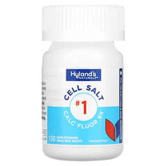 Hyland's Naturals, Cell Salt #1, Calc Fluor 6X, 100 Quick-Dissolving ...