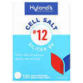 Hyland's Naturals, Cell Salt #12, Silicea 6X, 100 Quick-Dissolving ...
