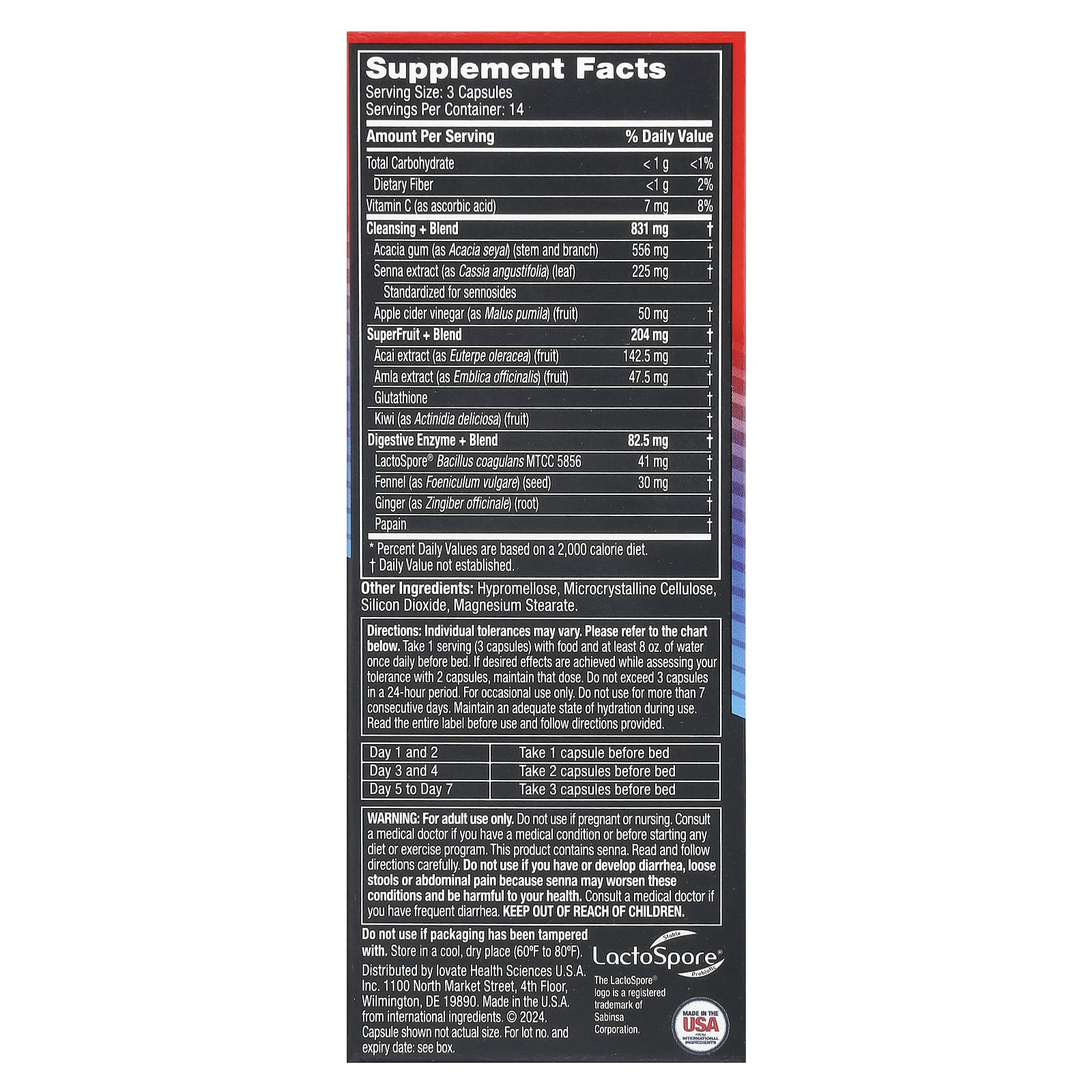 Hydroxycut, Hardcore Cleanse, 42 Capsules