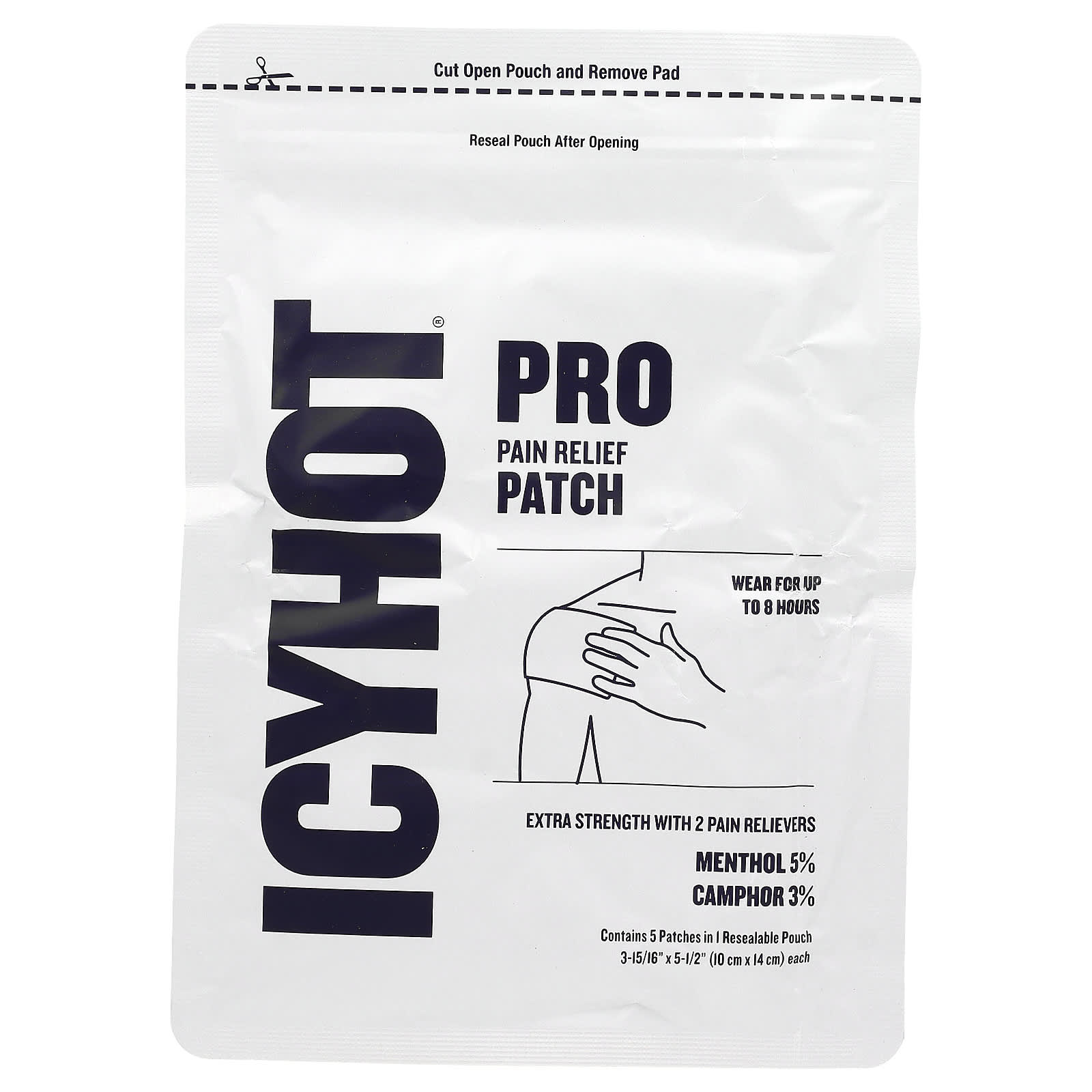 Icy Hot, Pro Pain Relief Patch , 5 Patches