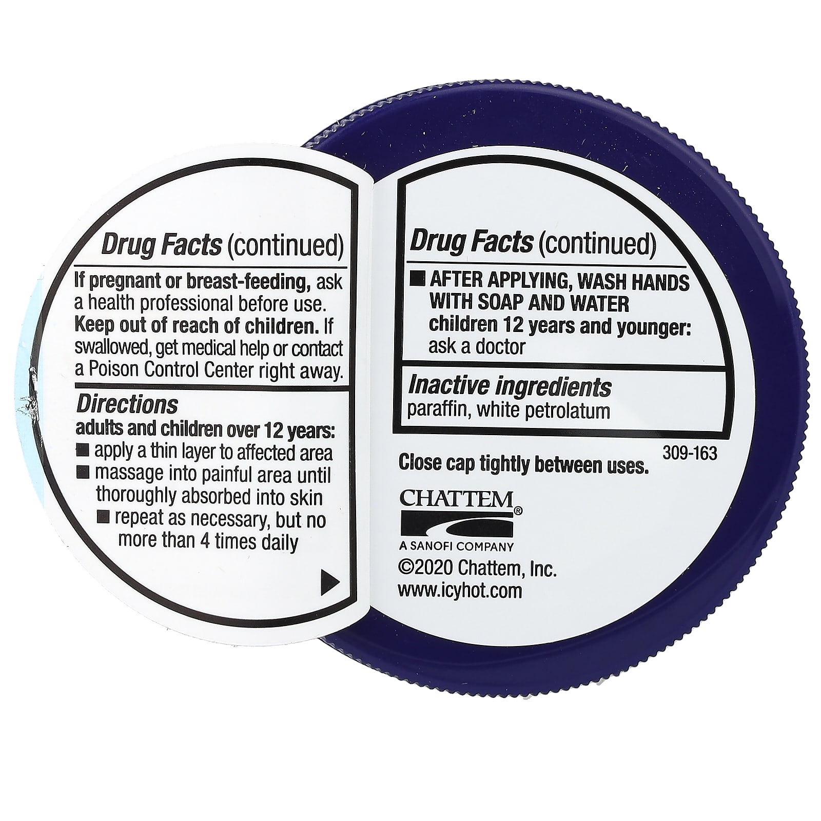 Icy Hot, Original Pain Relief Balm, 3.5 oz (99.2 g)