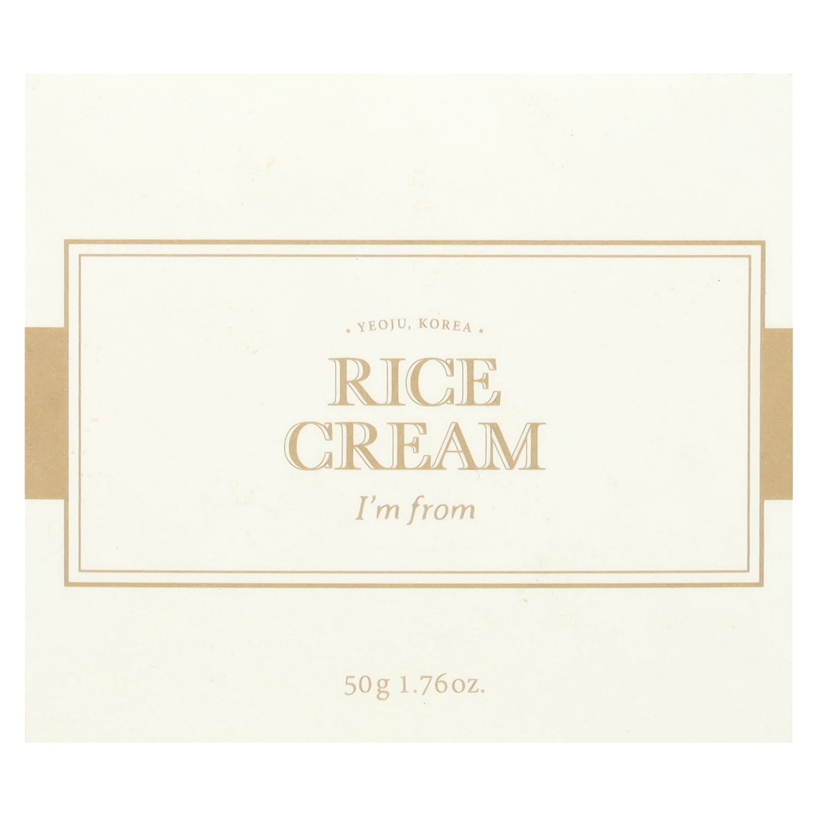 I'm From, Rice Cream, 1.76 oz (50 g)