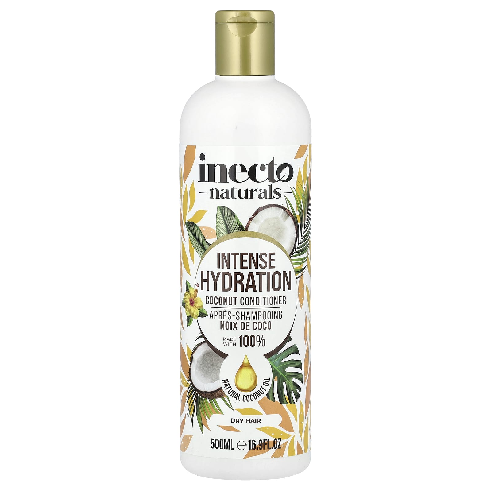 Inecto, Intense Hydration, Coconut Conditioner, Dry Hair , 16.9 fl oz ...
