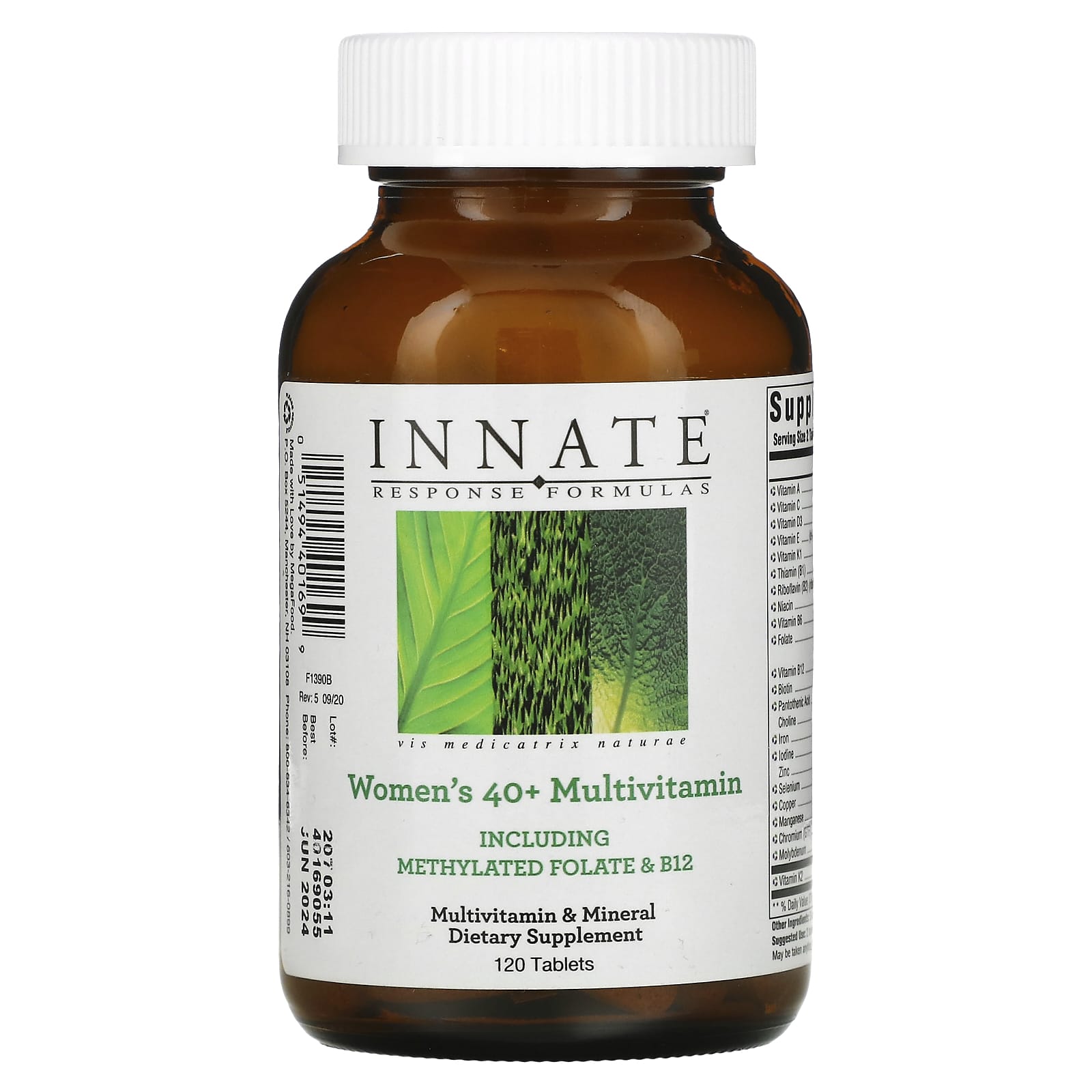 Innate Response Formulas, Women's 40+ Multivitamin, 120 Tablets