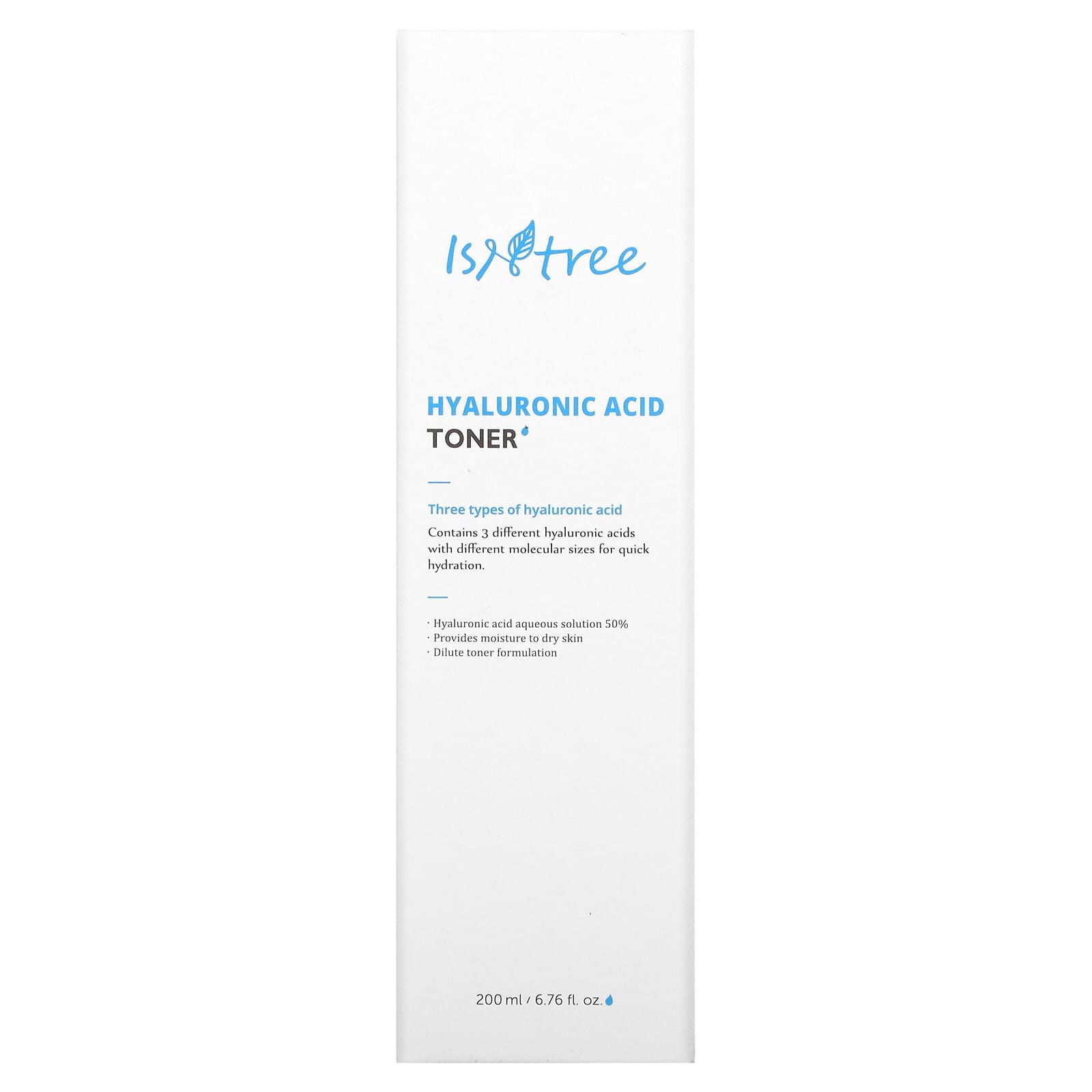 Isntree, Hyaluronic Acid Toner, 6.76 fl oz (200 ml)