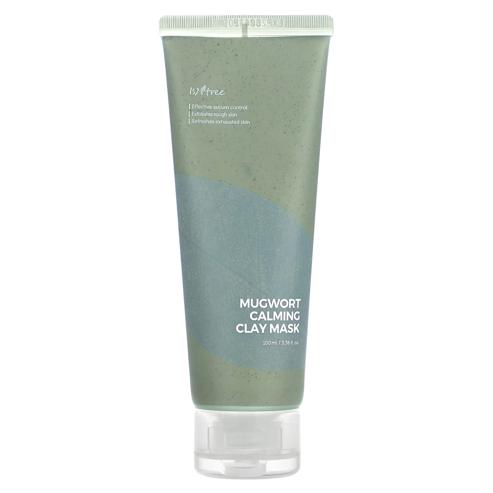 ISNtree, Mugwort Calming Clay Beauty Mask, 3.38 fl oz (100 ml)