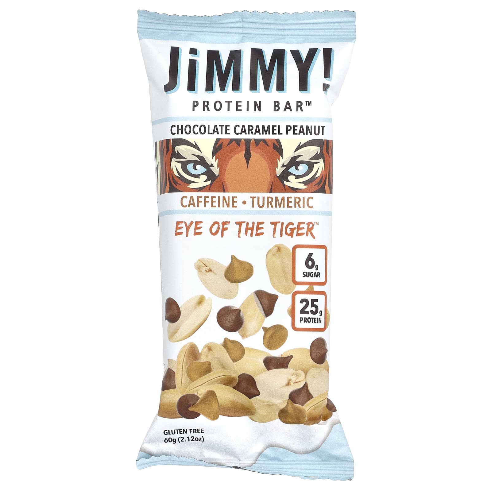 JiMMY!, Bars with Benefits, Protein Bar, Chocolate Caramel Peanut, 12 ...