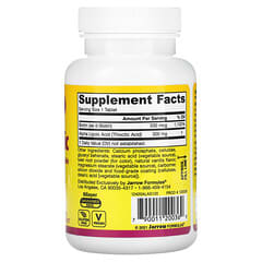 Jarrow Formulas, Alpha Lipoic Sustain with Biotin, 120 Tablets