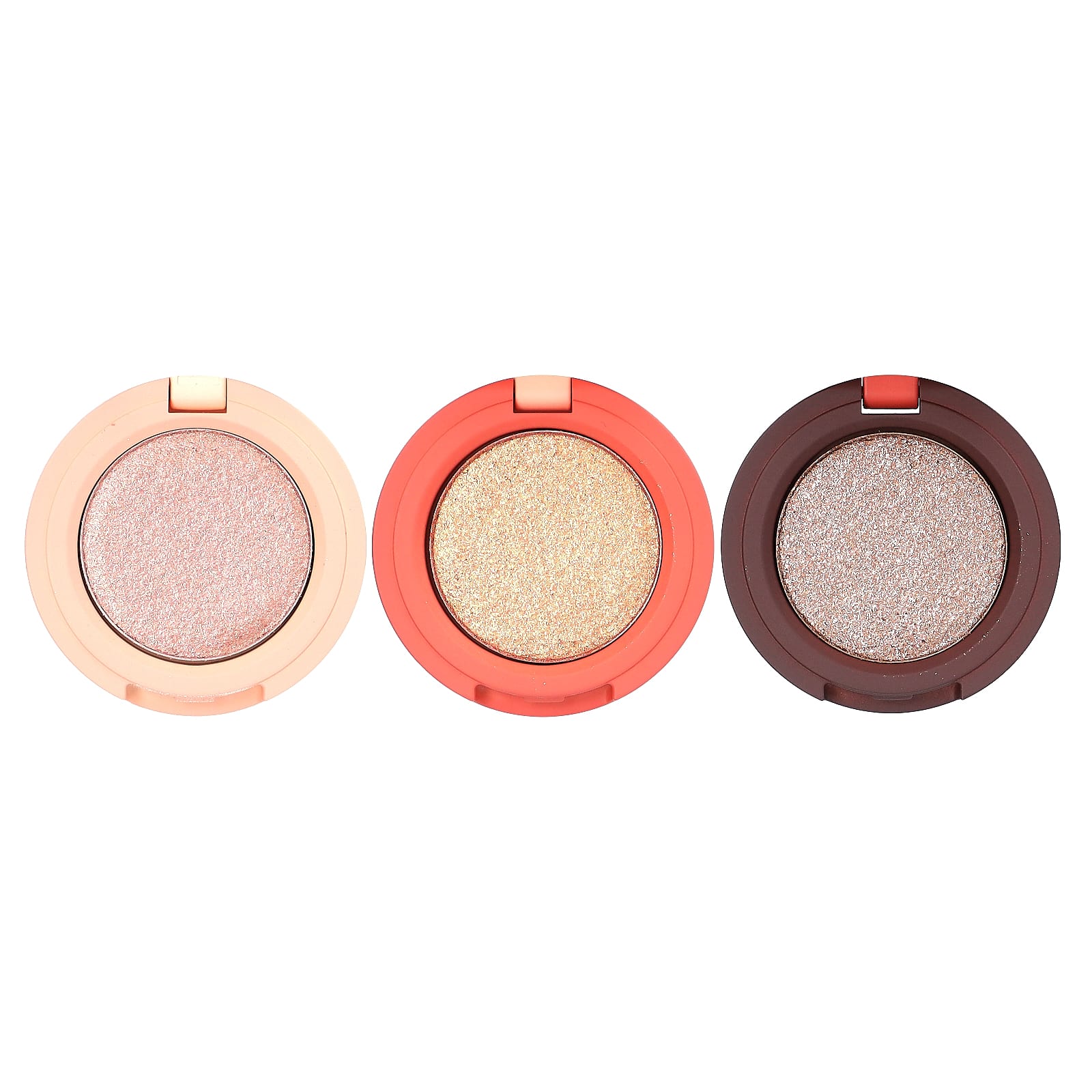Kaja, Beauty Bento, Bouncy Shimmer Eyeshadow Trio, 02 Orange Blossom, 3 ...