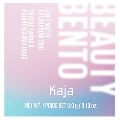 Kaja, Beauty Bento, Soft Matte Eyeshadow Trio, 14 Neutral Moment, 0.13 ...