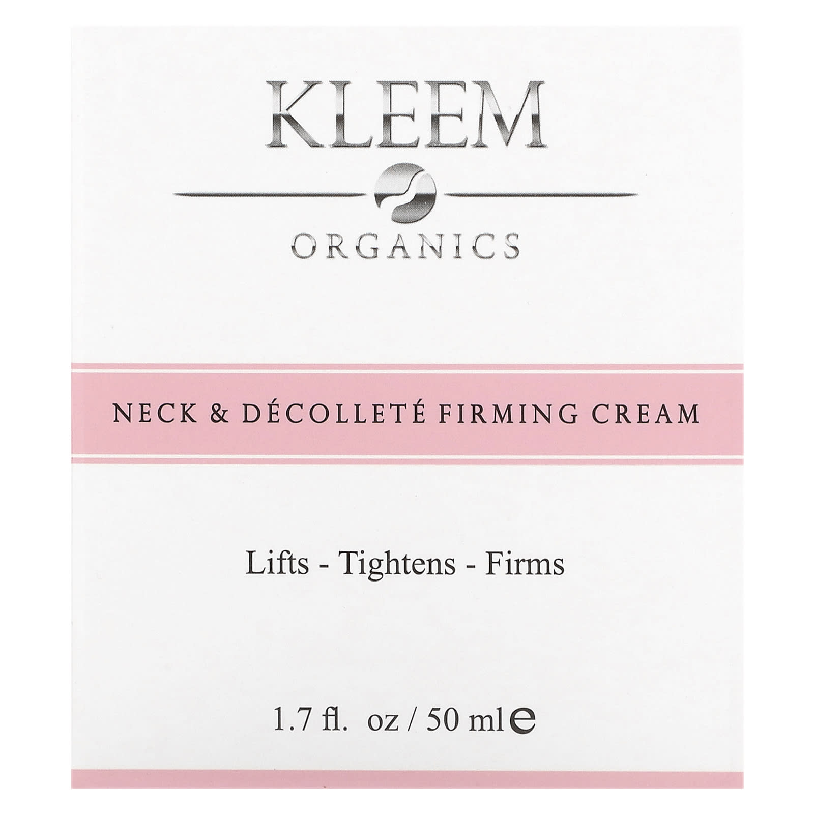 Kleem Organics, Neck & Décolleté Firming Cream, For All Skin Types, 1.7 ...