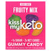 Kiss My Keto, Gummy Candy, Fruity Mix, 8 Bags, 0.88 oz (25 g) Each