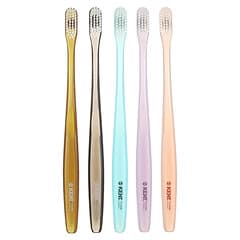 Kent, Ultra Soft Toothbrush, Crystal Compact, 5 Toothbrushes