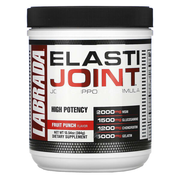 Labrada Nutrition, ElastiJoint, Joint Support Formula, Fruit Punch ...