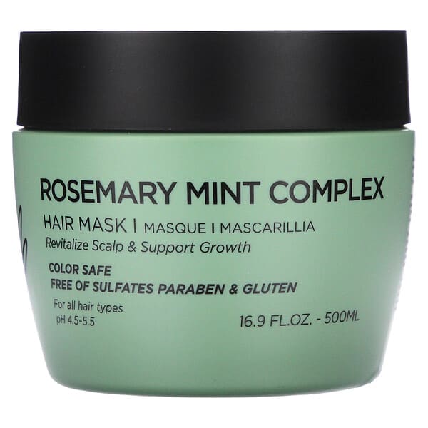 Luseta Beauty, Rosemary Mint Complex, Hair Mask, For All Hair Types, 16 ...