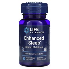 Life Extension, Enhanced Sleep without Melatonin, 30 캡슐