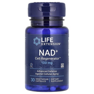 Life Extension, NAD+Cell Regenerator，100 毫克，30 粒素食膠囊