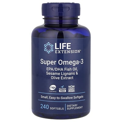 Life Extension, Super Omega-3, 240 Softgels