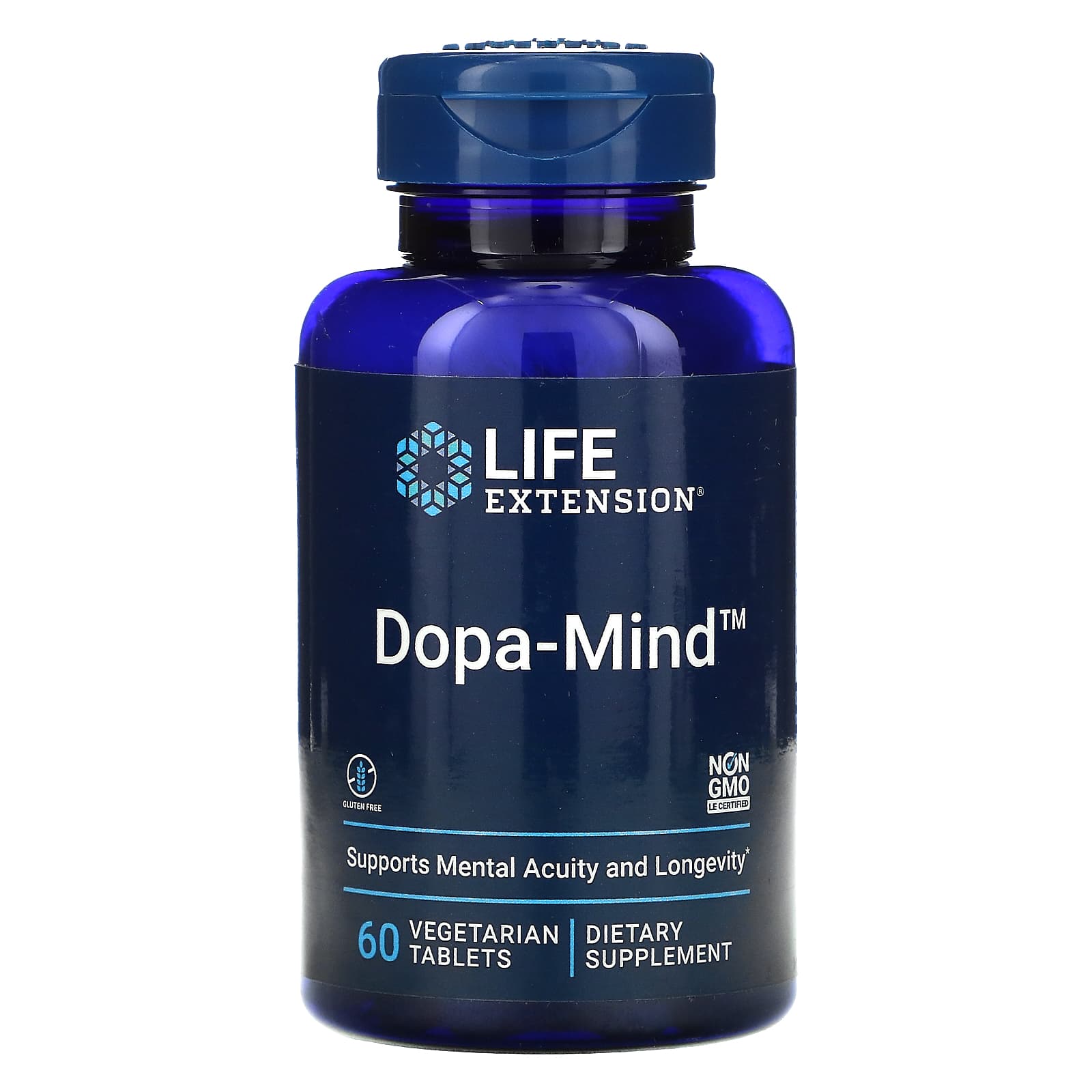 Life Extension, Dopa-Mind, 60 Vegetarian Tablets