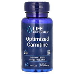 Life Extension, Optimized Carnitine, 60 Capsules