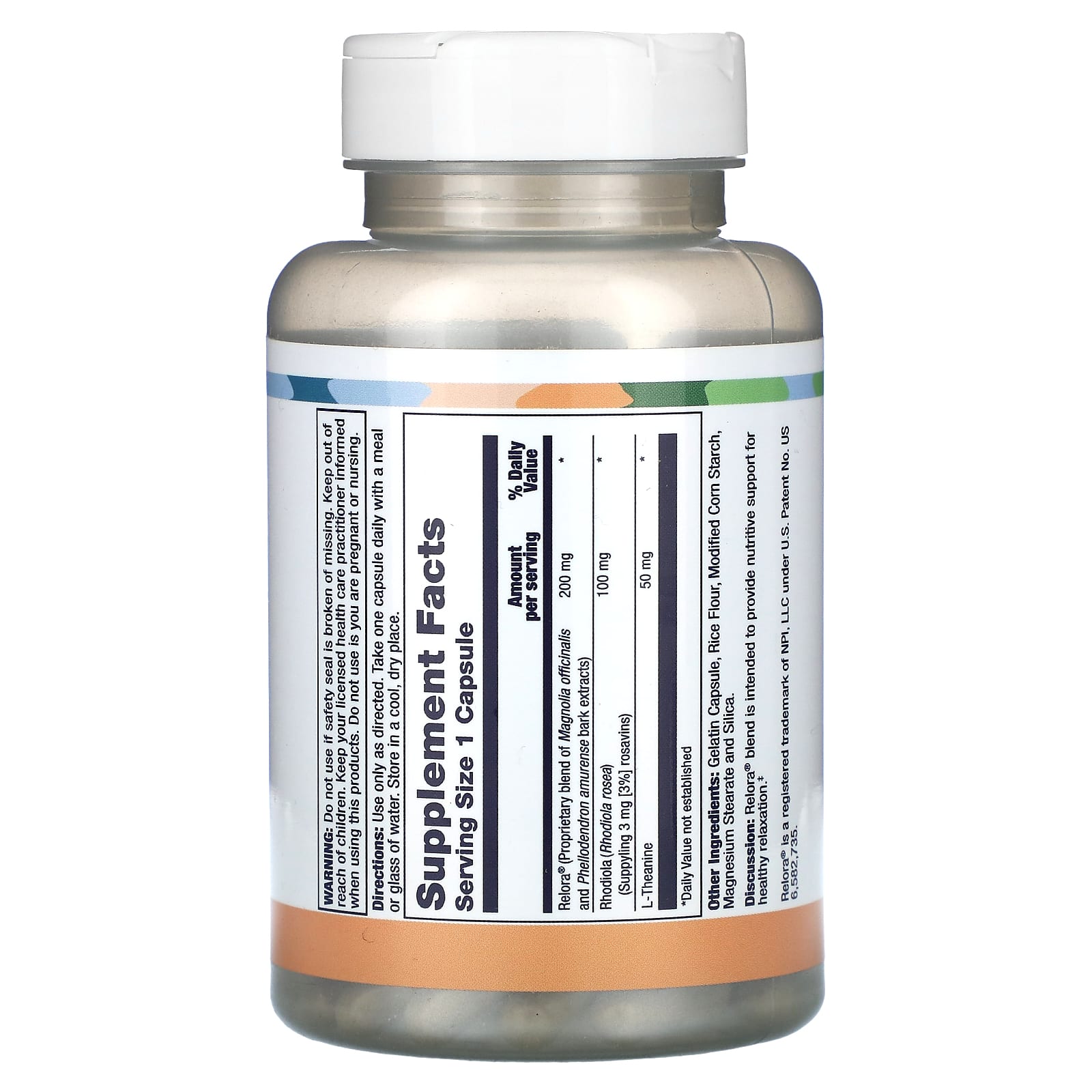 LifeTime Vitamins, Calm & Calmer With Relora, 60 Capsules