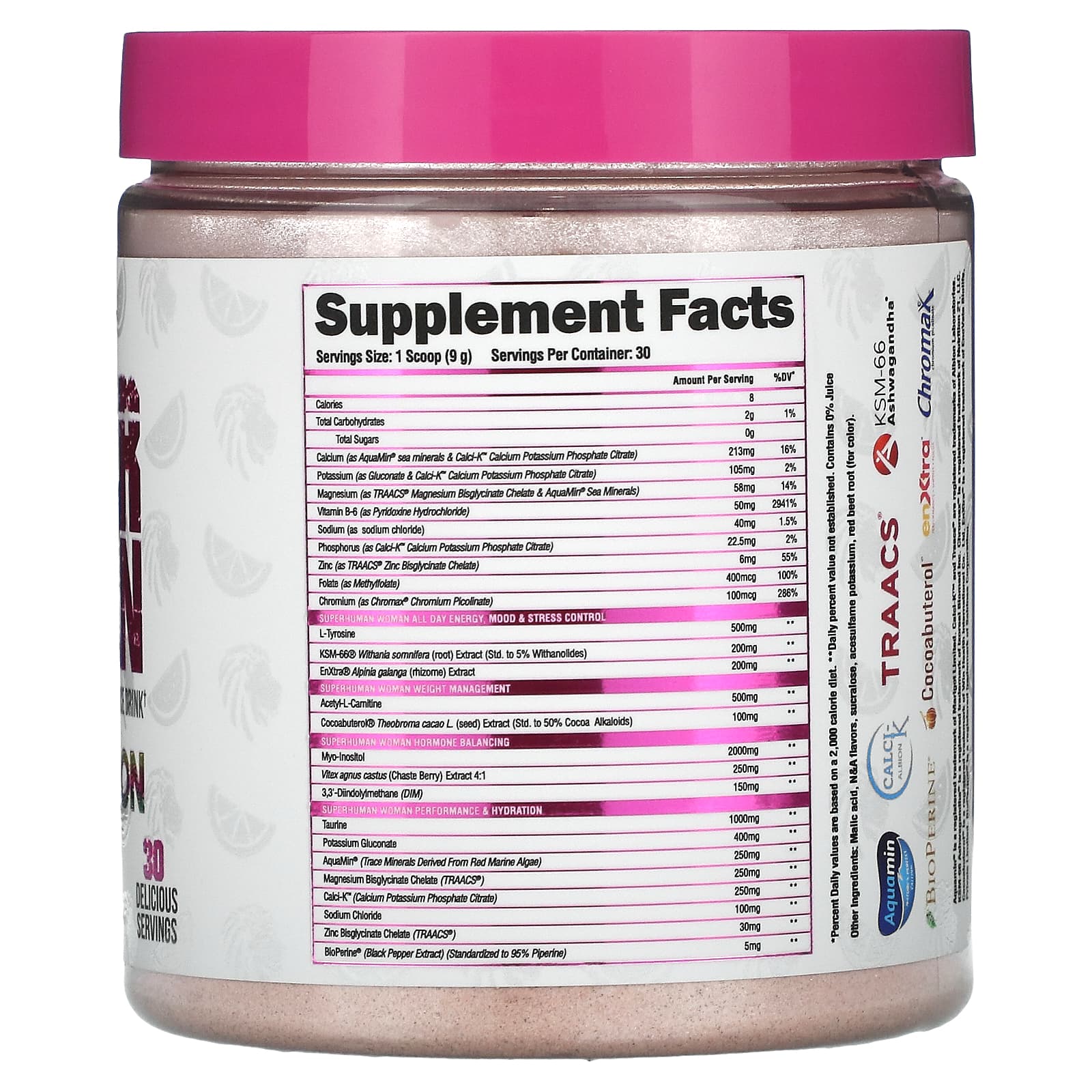ALPHA LION, SuperHuman Woman, Hormone Balancing Performance Drink ...
