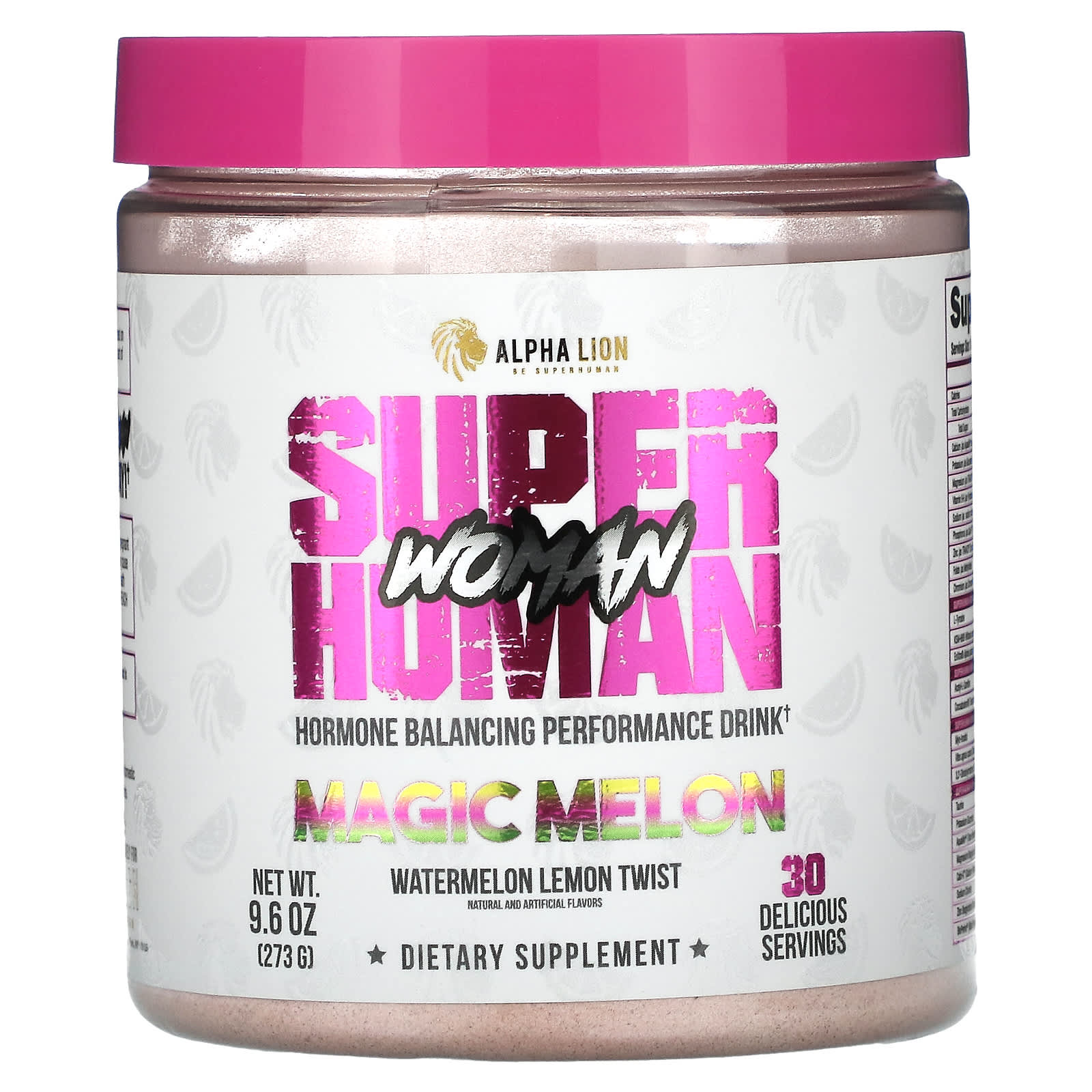 ALPHA LION, SuperHuman Woman, Hormone Balancing Performance Drink ...