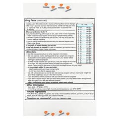 Alli, Orlistat, Weight Loss Aid, Refill Pack , 60 mg, 120 Capsules